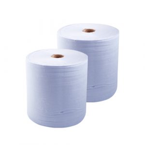 Practical Blue Monster Rolls - 2pk Paper Wipes