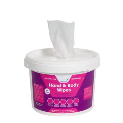 Hand & Body Wipes - Box Of 4 - Quality Skin Safe Wet Wipes